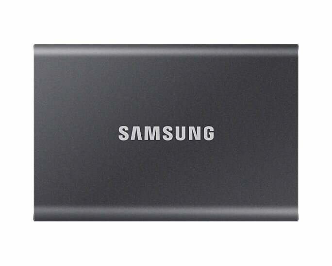 Внешний накопитель 1Tb SSD Samsung T7, PCIe USB3.2/Type-C Titan Grey Retail