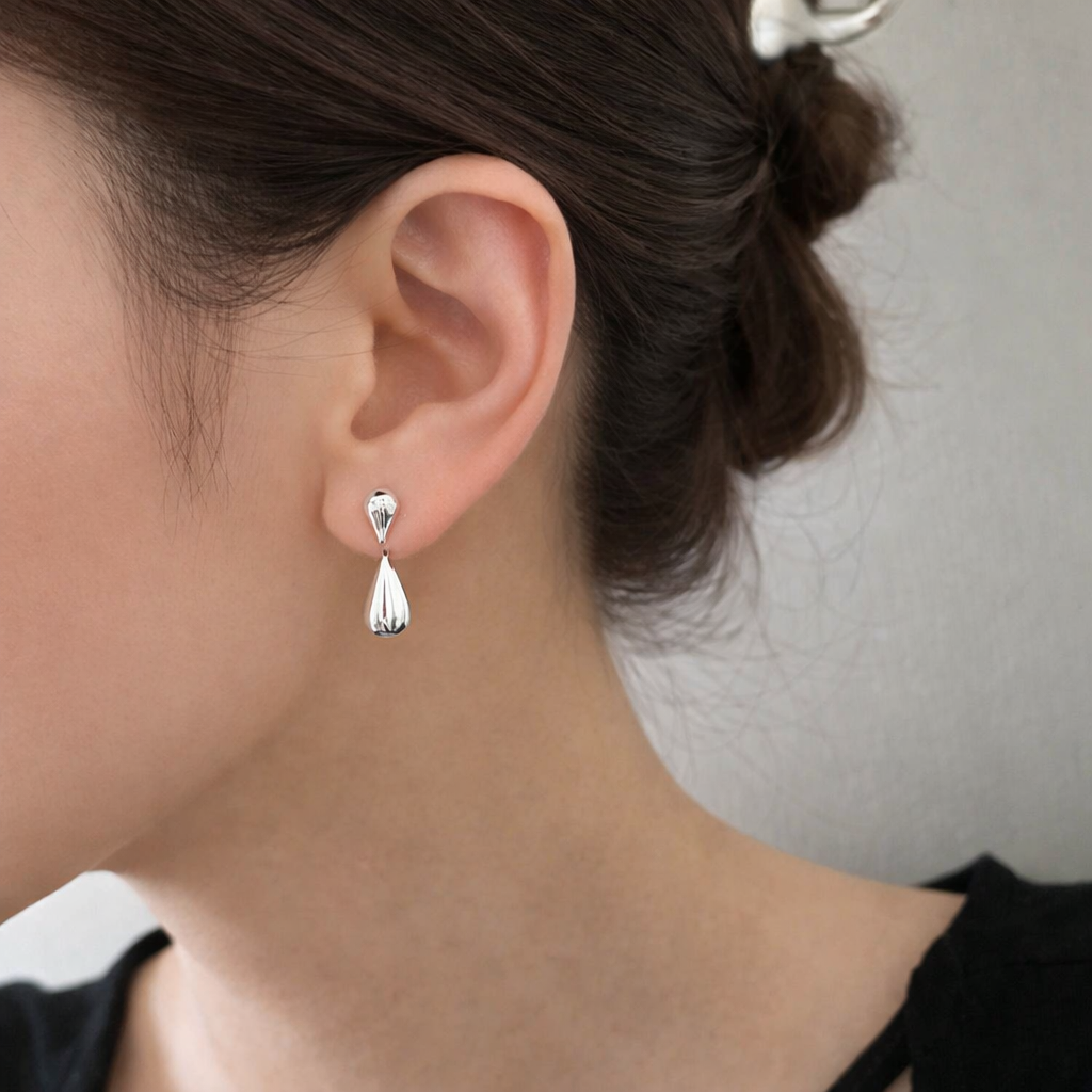 Серьги с подвесками, пусеты