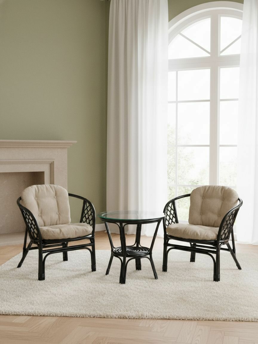 Комплект плетёной мебели