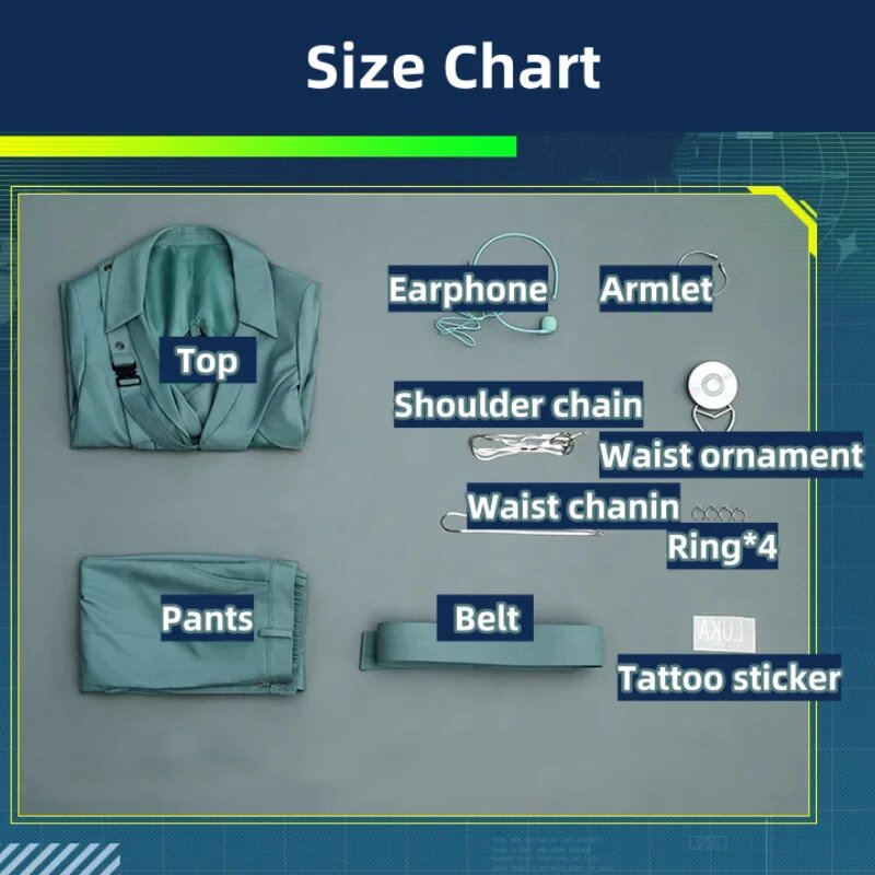 Костюм для косплея Alien Stage Luka Round7, униформа на Хэллоуин, карнавал, вечеринку, Рождество, ролевая одежда, мужской костюм идола