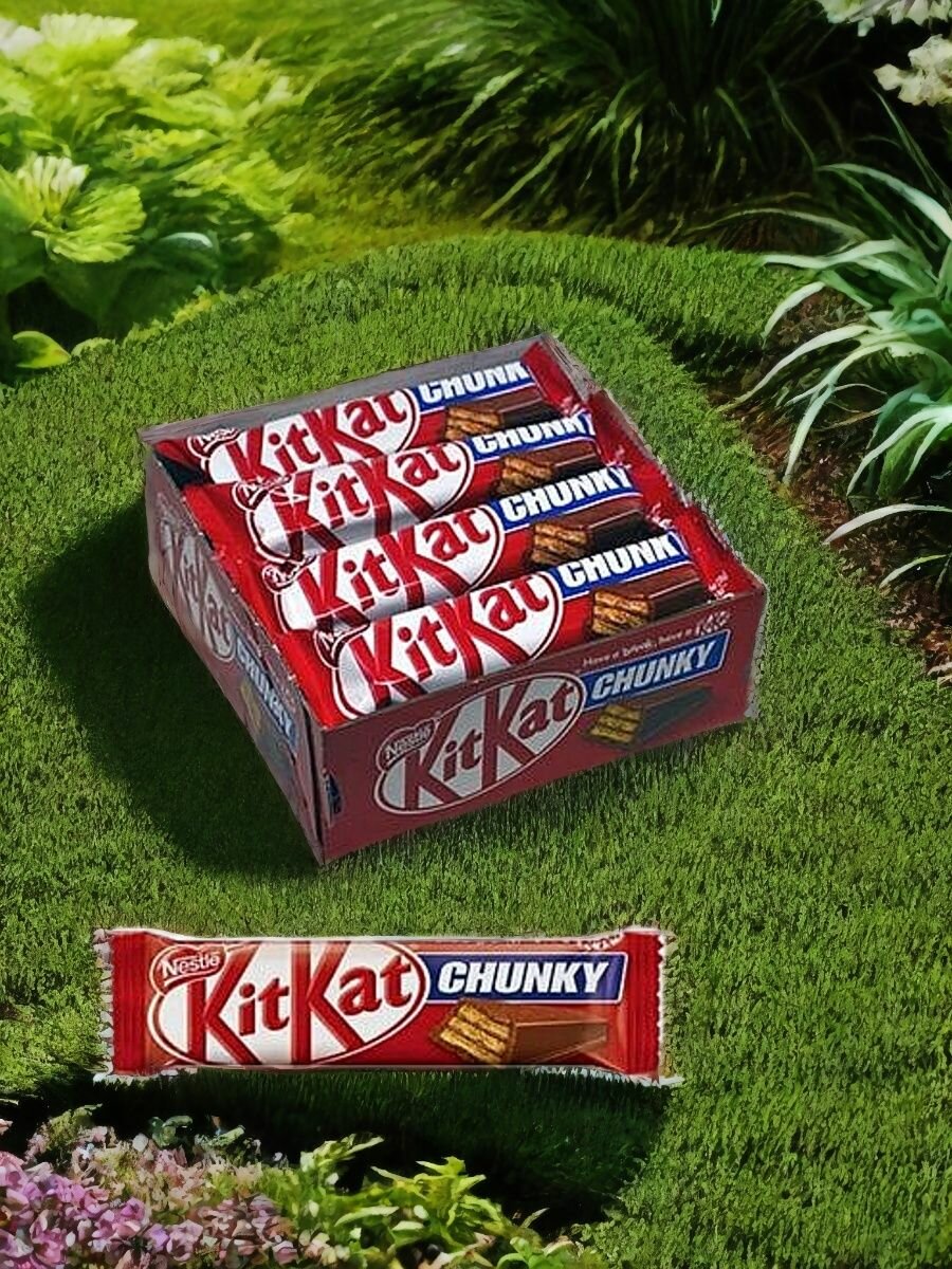 Шоколадный Батончик KitKat Chunky / Кит Кат Чанки , 38 г х 12 шт