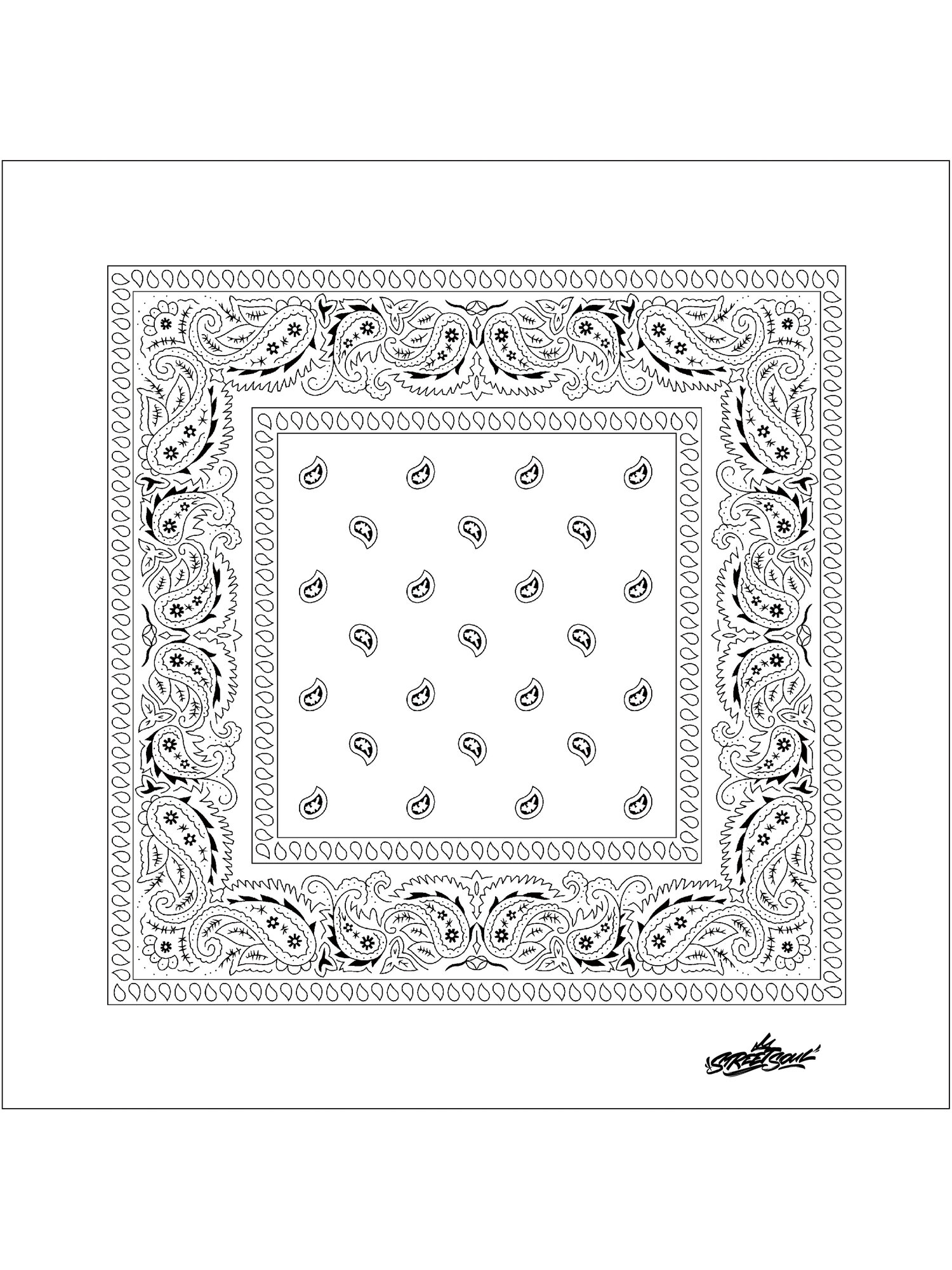 Бандана Базовая коллекция для мужчин и женщин