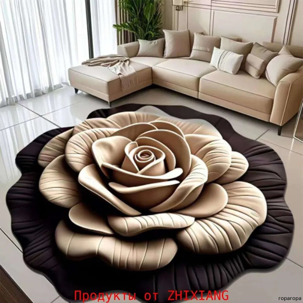 Ковер 3D 80x80 см