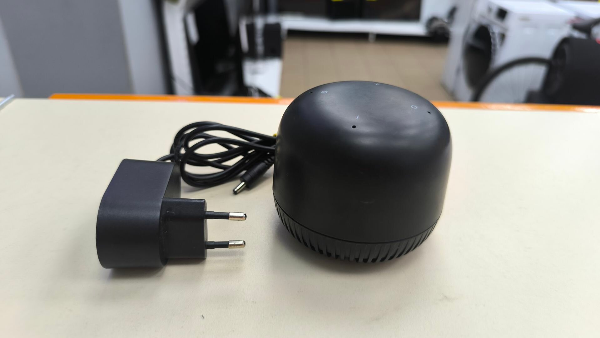 Умная колонка VK Капсула Нео, 5Вт, с Марусей, черный,Б/У, Уценка