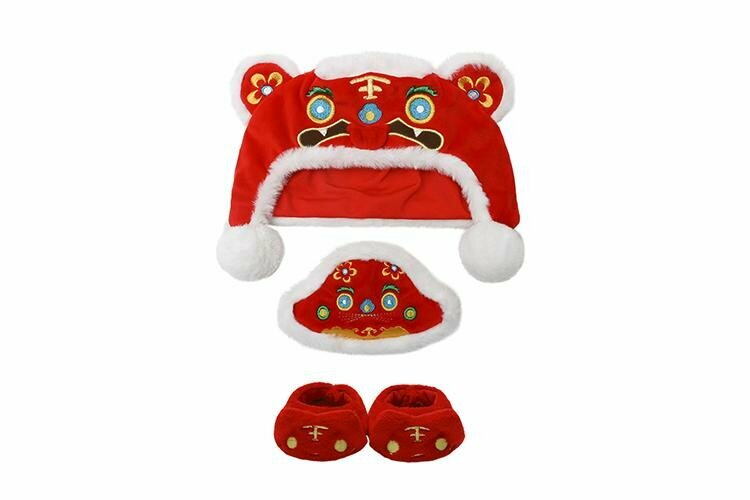 POP MART Год Тигра Новогодний набор фигурок унисекс, red