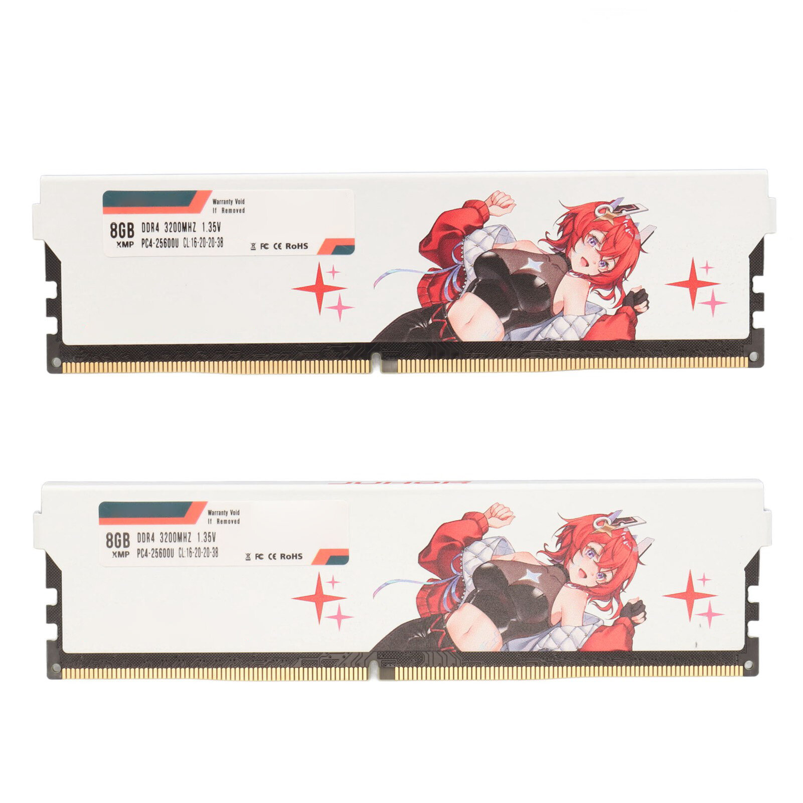 Модуль памяти ddr4 3200 мгц pc4 25600u cl16 20 38 для игрового пк intel 16 гб 2x8