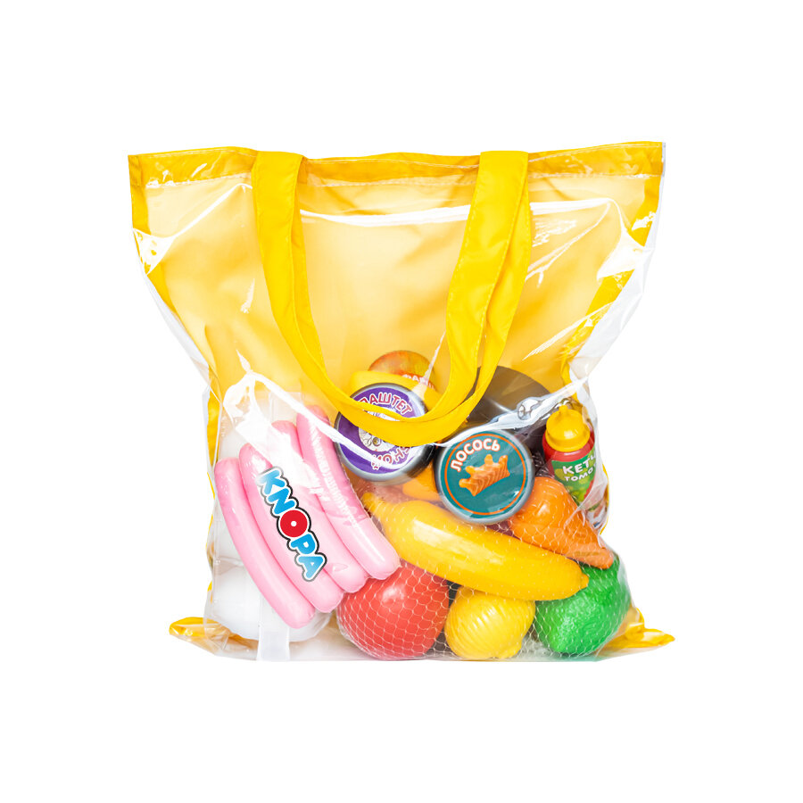 Игровой набор Knopa "Шоппер с продуктами", для сюжетно-ролевой игры