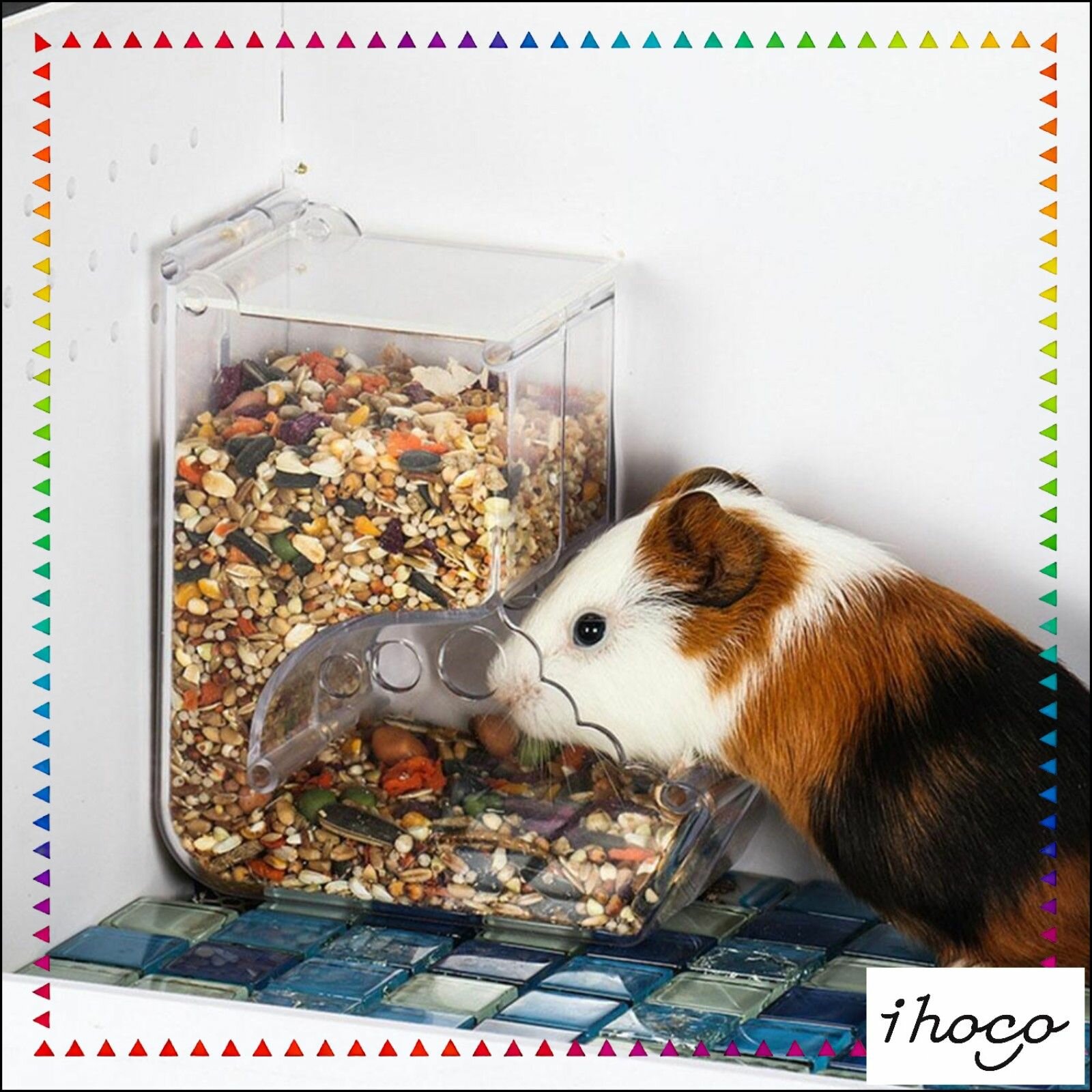 Автоматическая кормушка для хомяков и крыс, прозрачная миска бестселлер, модель B