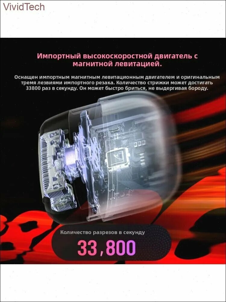 Электробритва ES-PCM3A, черный — фото 1