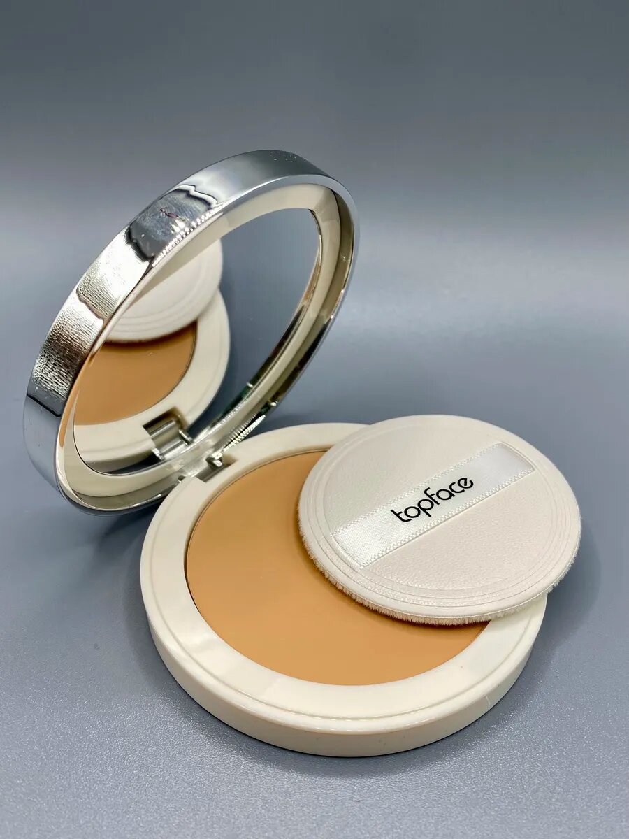 Topface Пудра с эффектом тонального средства Super Match Foundation in a Powder 24H PT269 008 tan nautral
