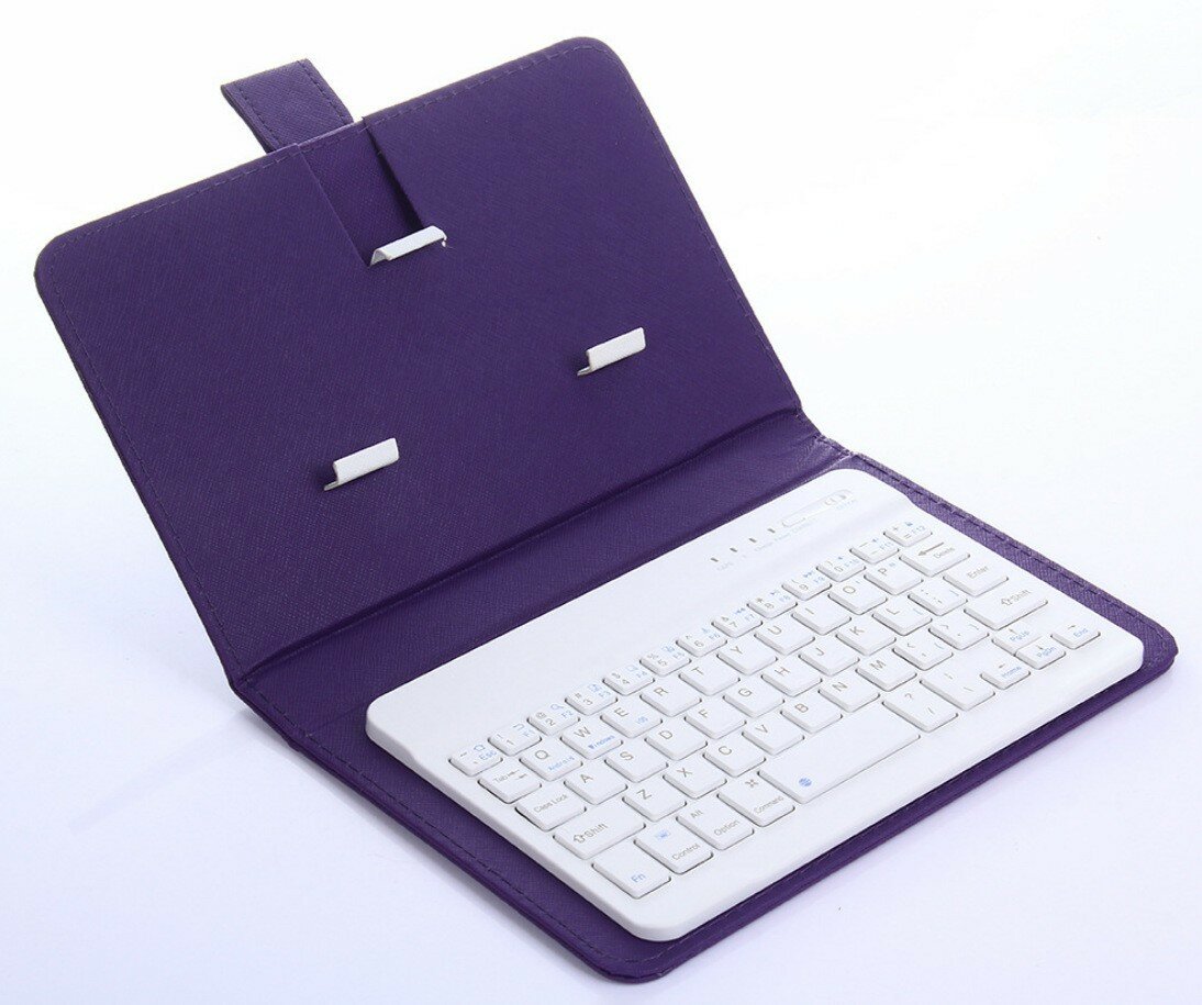 Чехол для мобильного телефона, с клавиатурой, фиолетовый