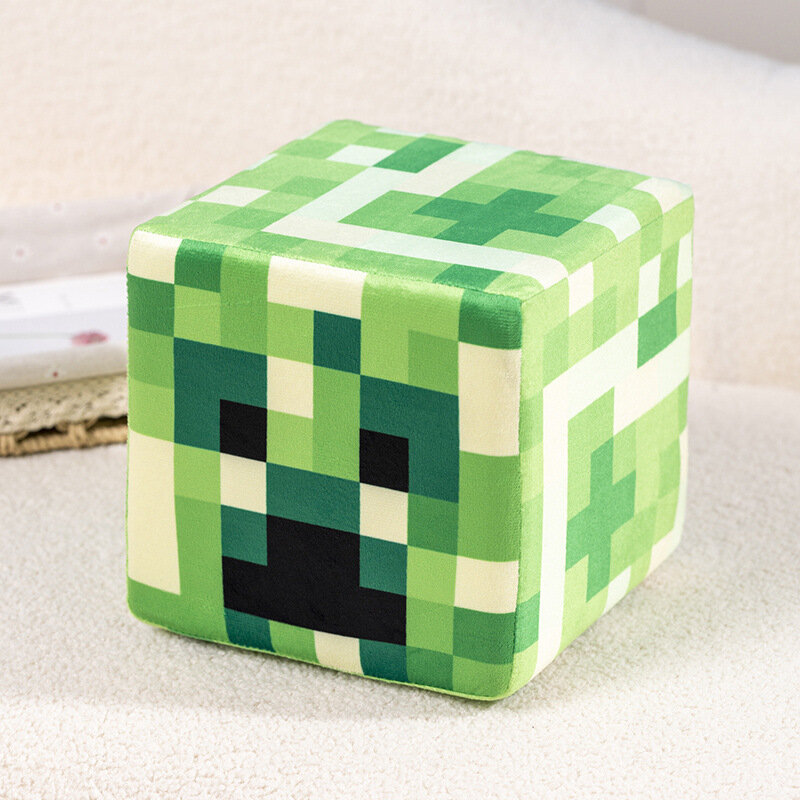 Подушка в виде бомбы-тротила из Minecraft, набор игровых аксессуаров с губкой, плюшевая игрушка-тротил.
