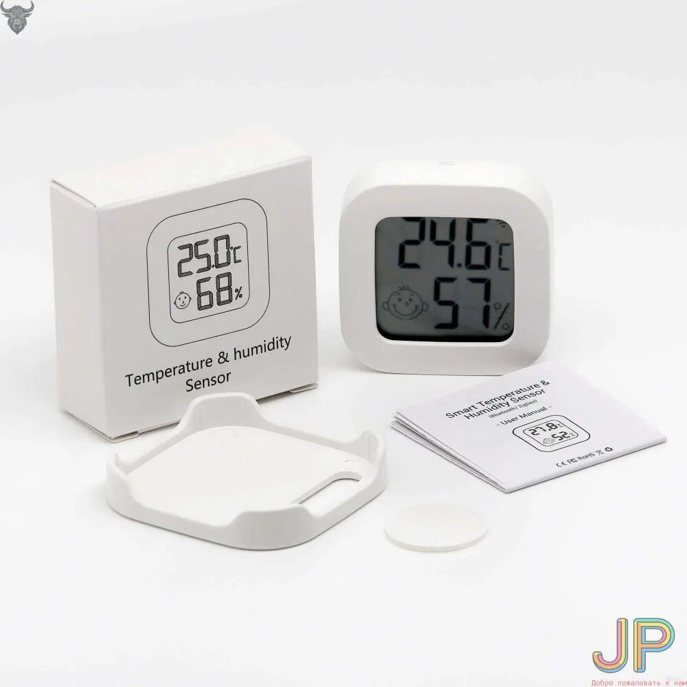 Умный датчик температуры и влажности дисплеем