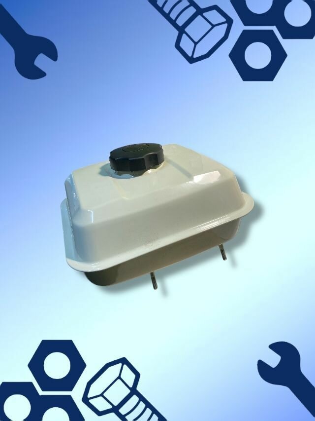 Бак топливный с резьбовой крышкой на мотоблок 168/170F