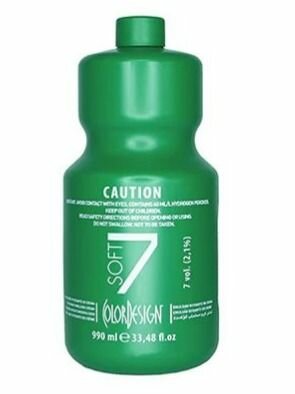 Colordesign Oxidizing Emulsion Cream 7 vol - Колор Дизайн Крем-оксидант 2,1%, 990мл