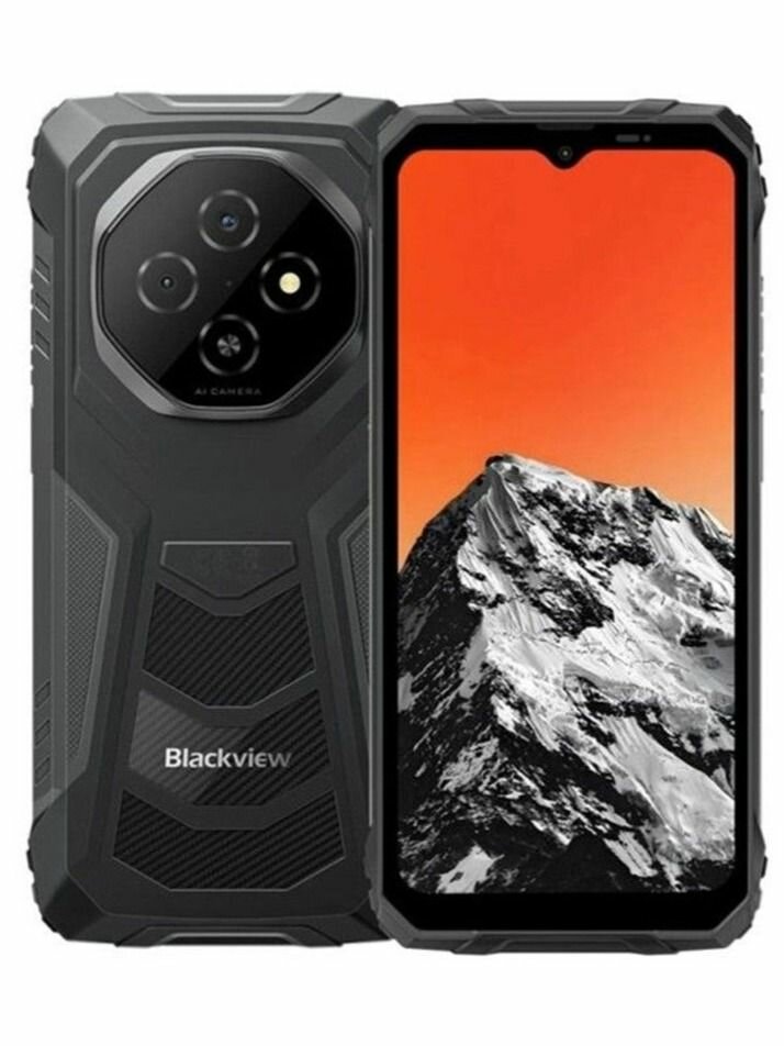 Смартфон BlackView FORT 1 4/128Gb, черный / Black / 6.56-дюймa