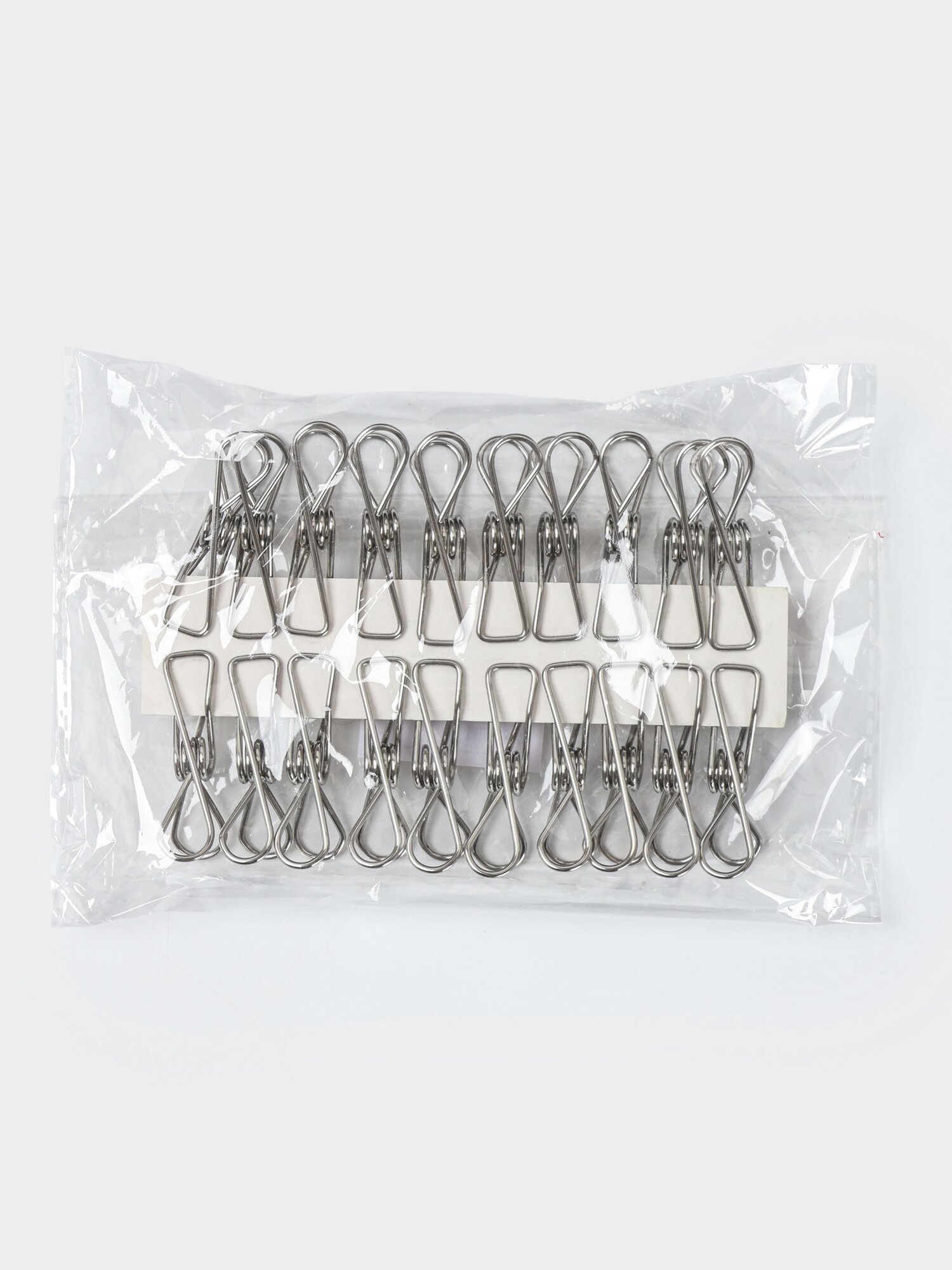 Набор прищепок Доляна, металлические, для сушки белья, 20 штук