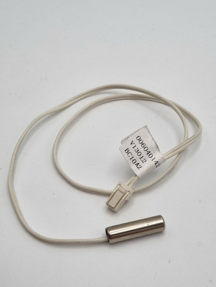 Датчик температуры (сенсор) для холодильника Haier, Candy, Hoover, Zerowatt L-500 мм, металл 0060401425B