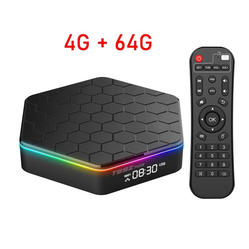 CIDOO T95Z PLUS ТВ-приставка Android 12, 4+32/64/128 ГБ Американская вилка, 4G 64G