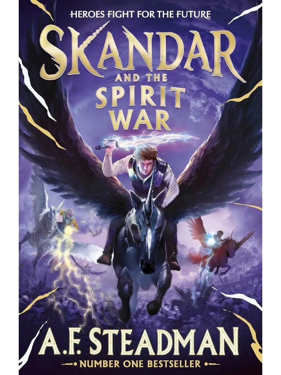 Skandar and the Spirit War Hardback английский фэнтези-роман | Simon and Schuster