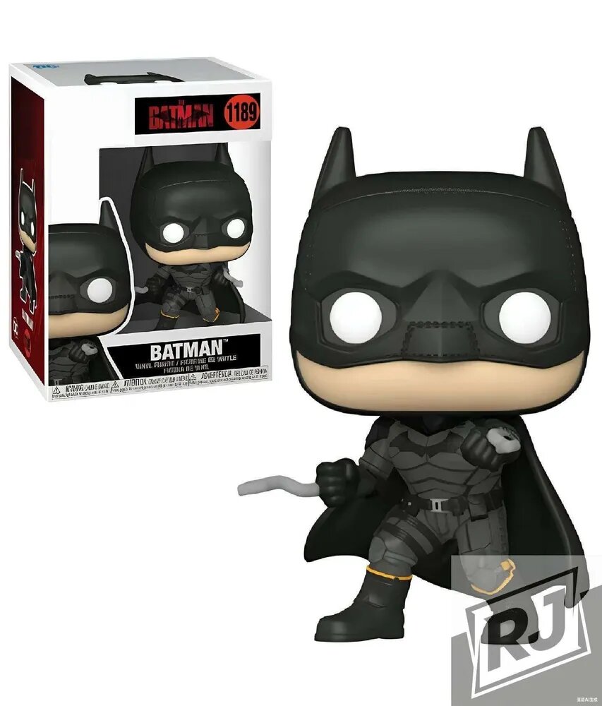 Фигурка Funko Pop! Бэтмен / Batman (10см) #1189-3 Виниловая коллекционная фигурка для фанатов DC Comics