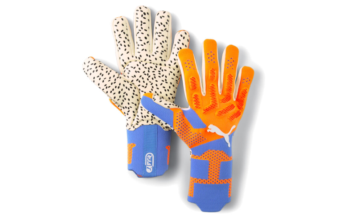 Латексные спортивные перчатки унисекс PUMA мультиколор, 7 EU