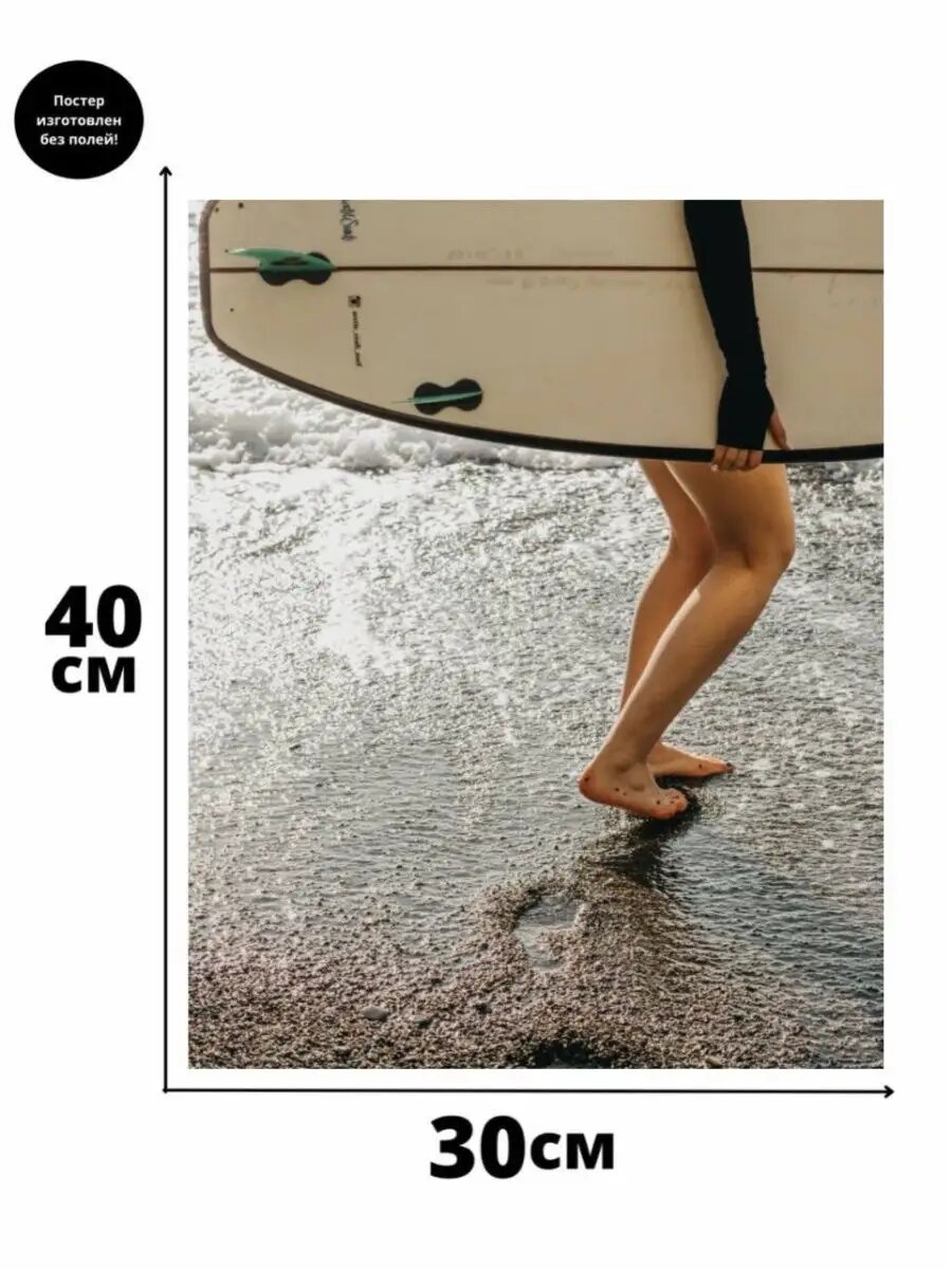 Постер Пляж лодка бриз дельфин море океан