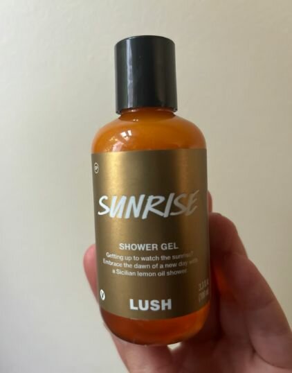 LUSH Гель для душа Sunrise Shower Gel, 120 гр