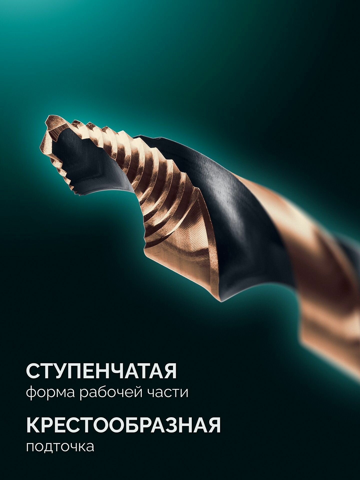 KRAFTOOL STEP POINT 19 шт набор сверл по металлу для винтовёртов и шуруповертов IMPACT READY 29653-H19
