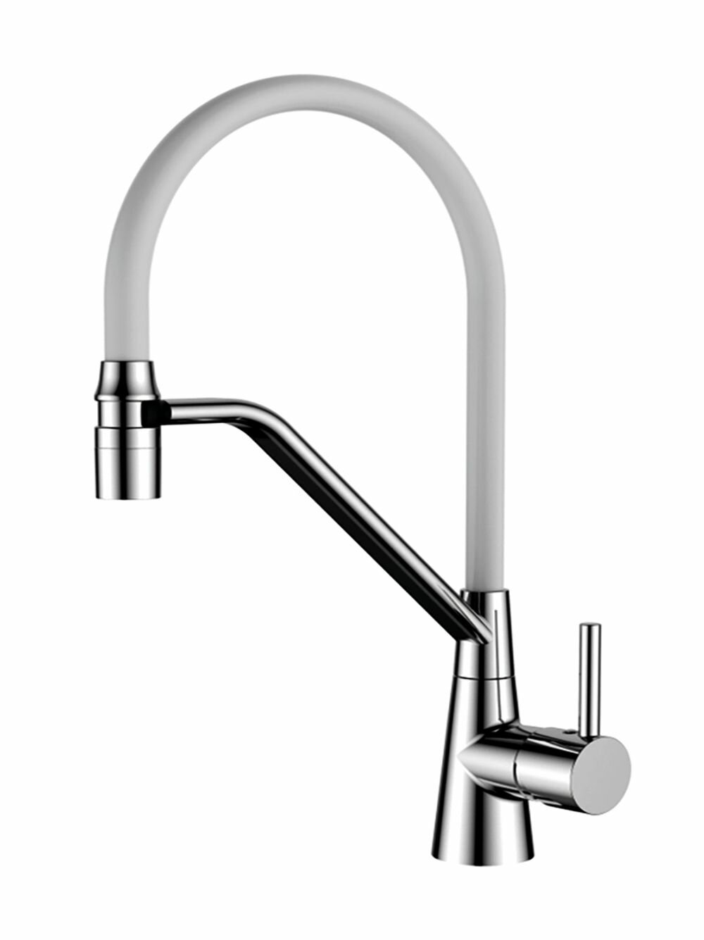 Смеситель для кухни с гибким изливом шлангом Ledeme L4397-3