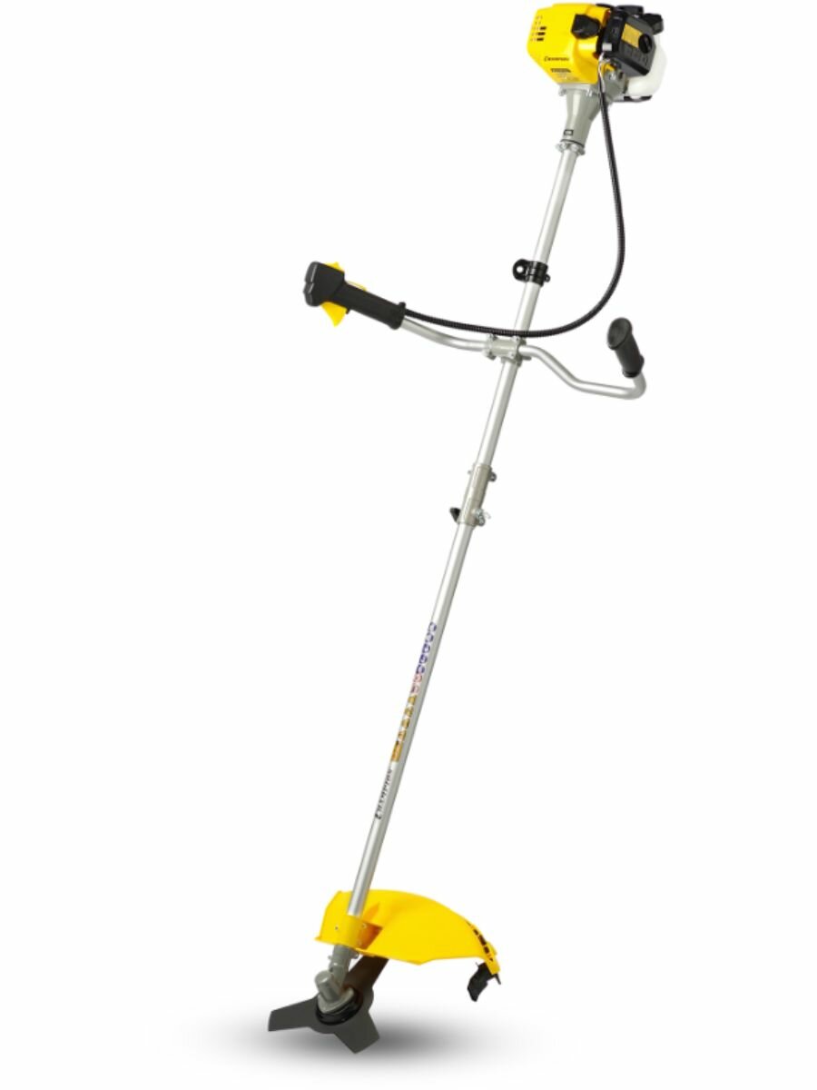 Триммер бензиновый Champion T260-2, 25.4 м3, 1.02 л. с, разъемная штанга, желтый