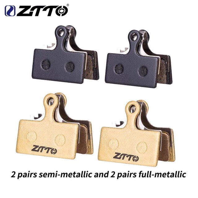 ZTTO тормозные колодки Shimano G01S/G02A/G03JS, 2 Semi/2 Full Metal