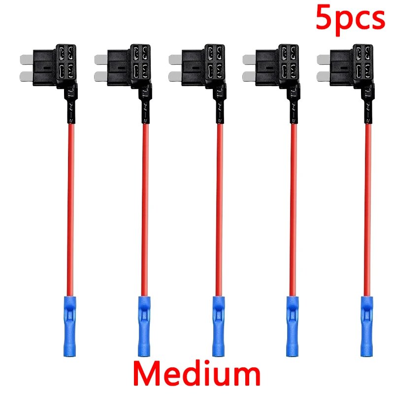 Мини автомобильный держатель предохранителей Medium - 5pcs