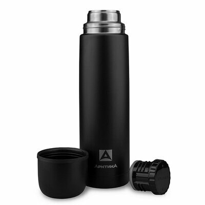 Термос Арктика 102-1000 1л черный матовый