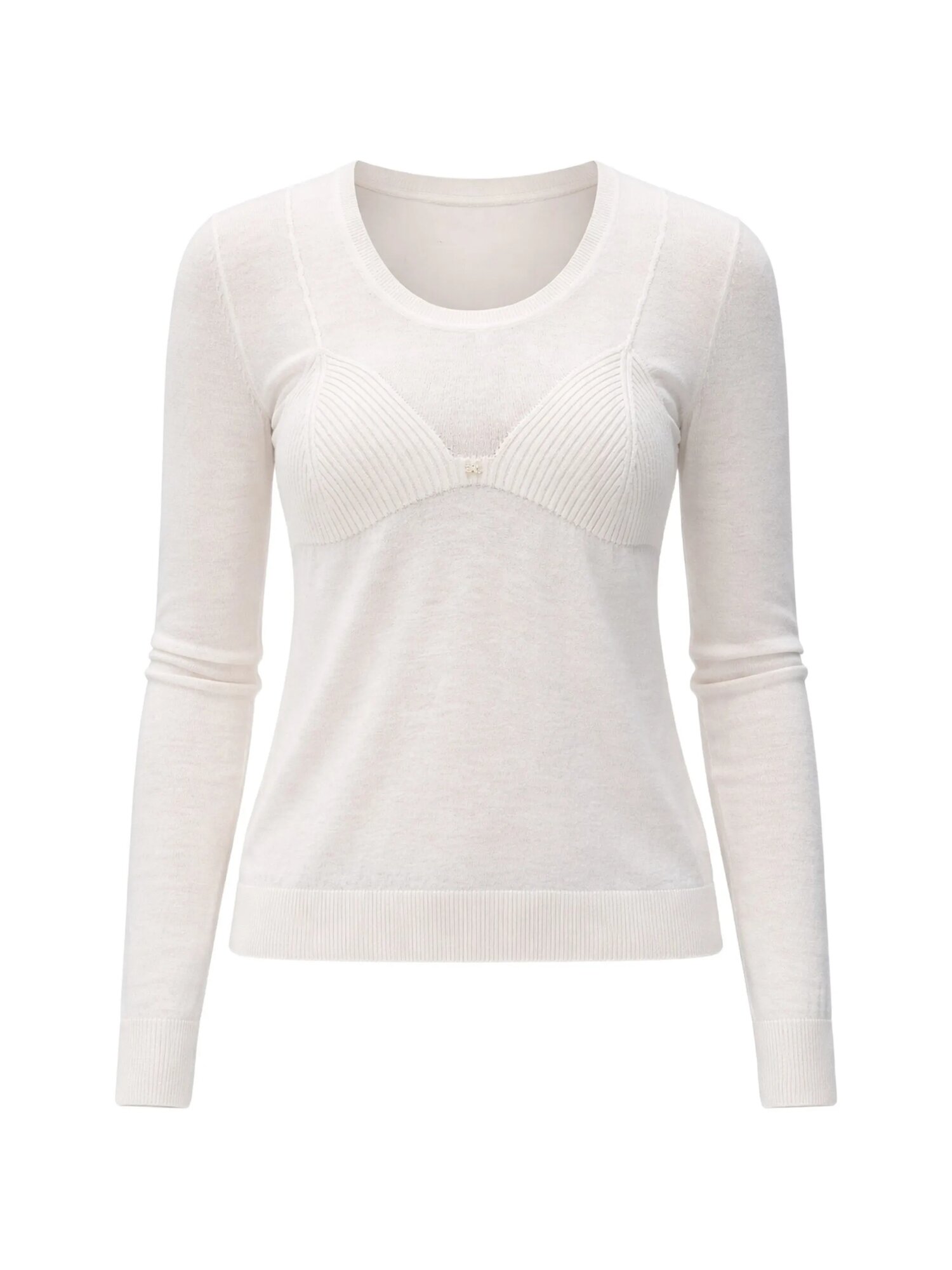 Свитер Ribbed-embellished sweater