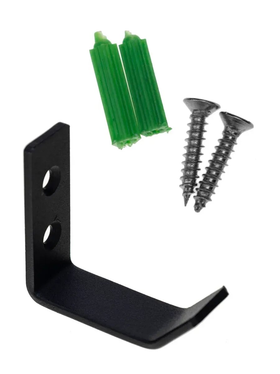 Держатель наушников металлический на саморезах