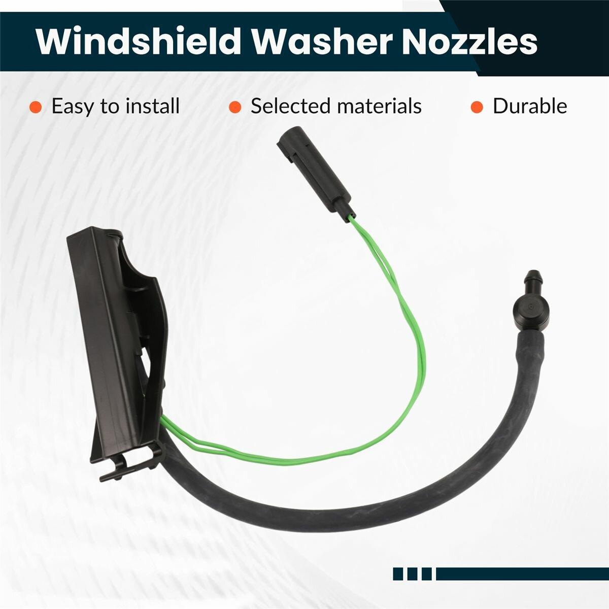 Новая форсунка омывателя лобового стекла с подогревом LR050779 для Land Rover Range Rover Evoque L538 2012-2019