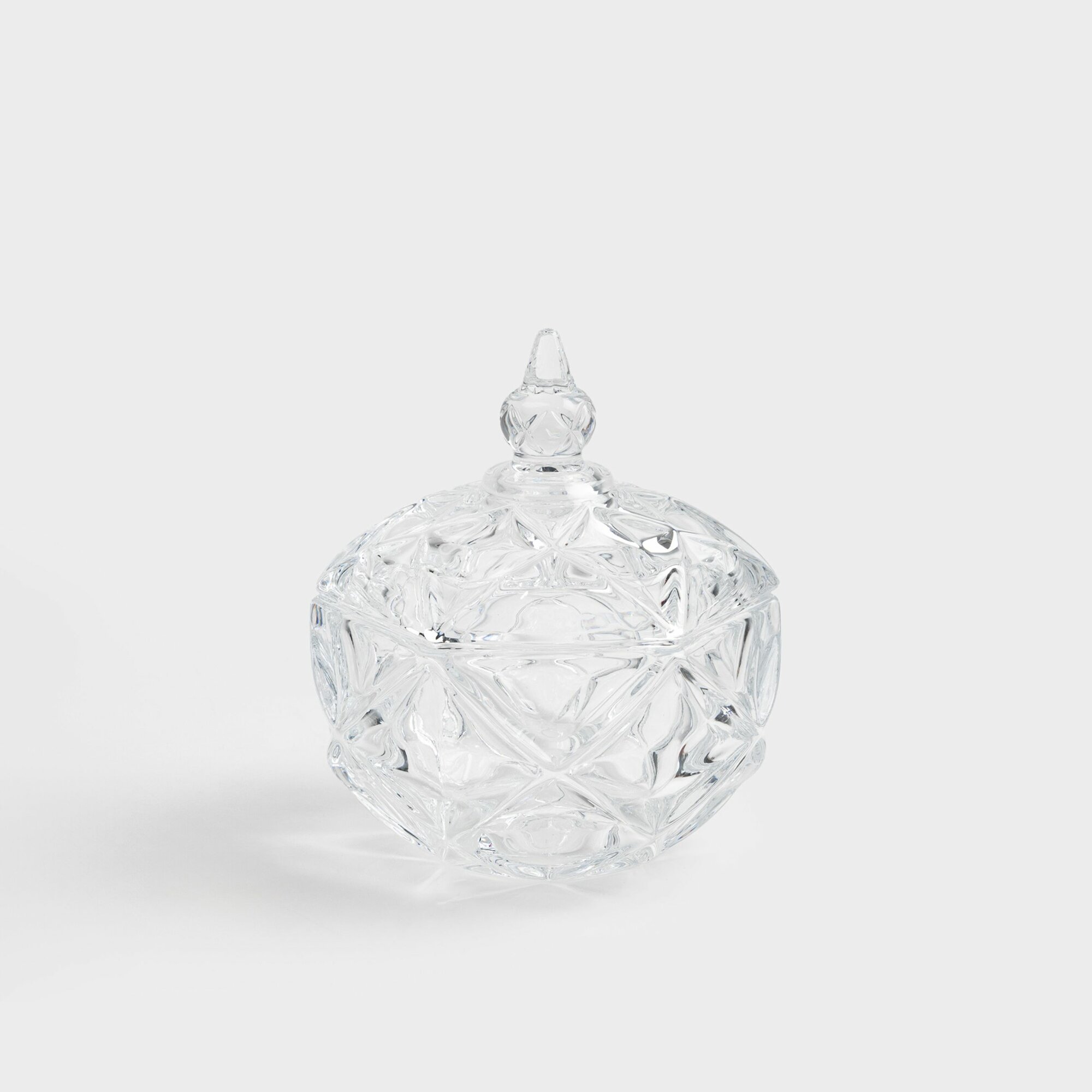 Емкость для хранения, 14х15 см, 400 мл, стекло Р, Rhomb, Kuchenland