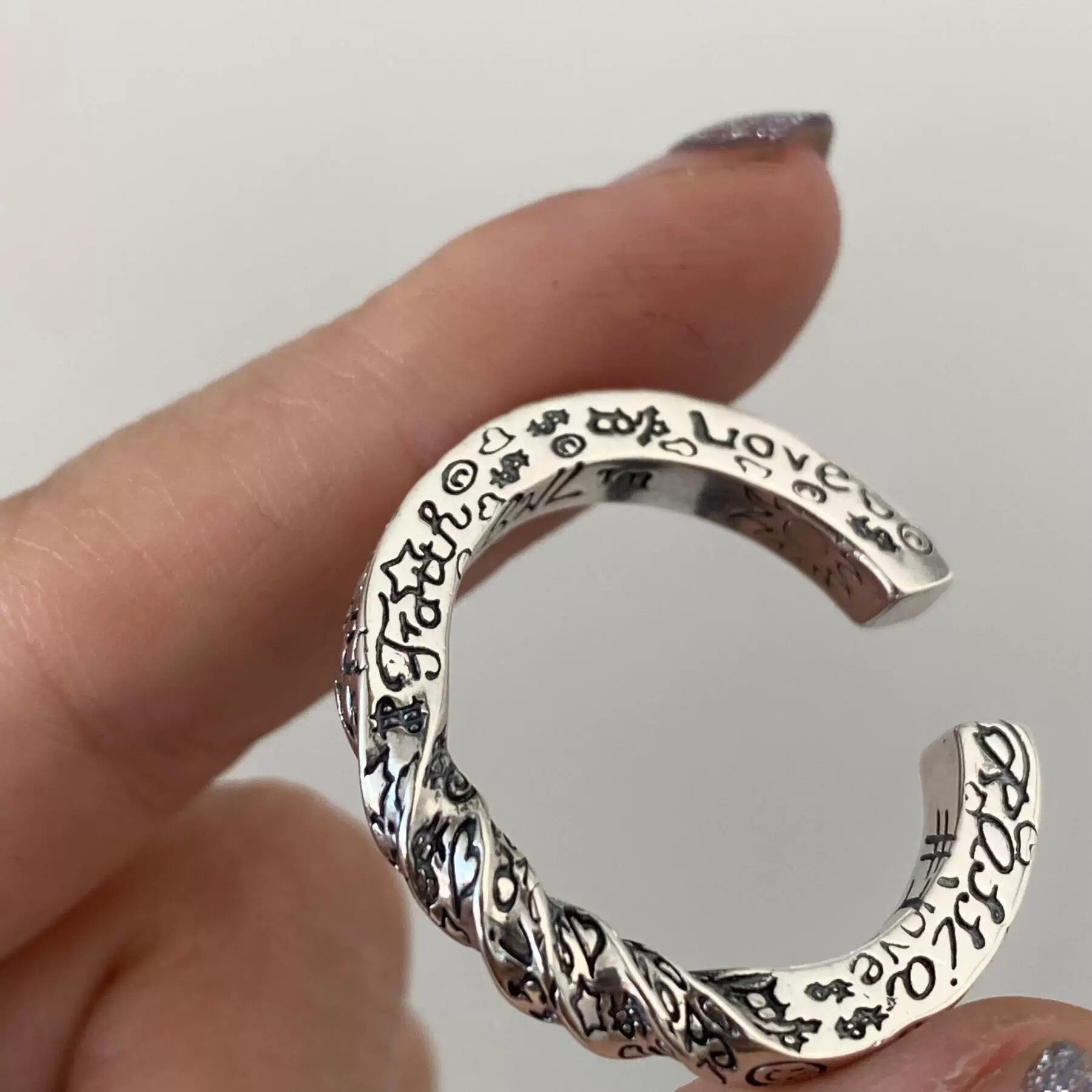 Кольцо переплетенное