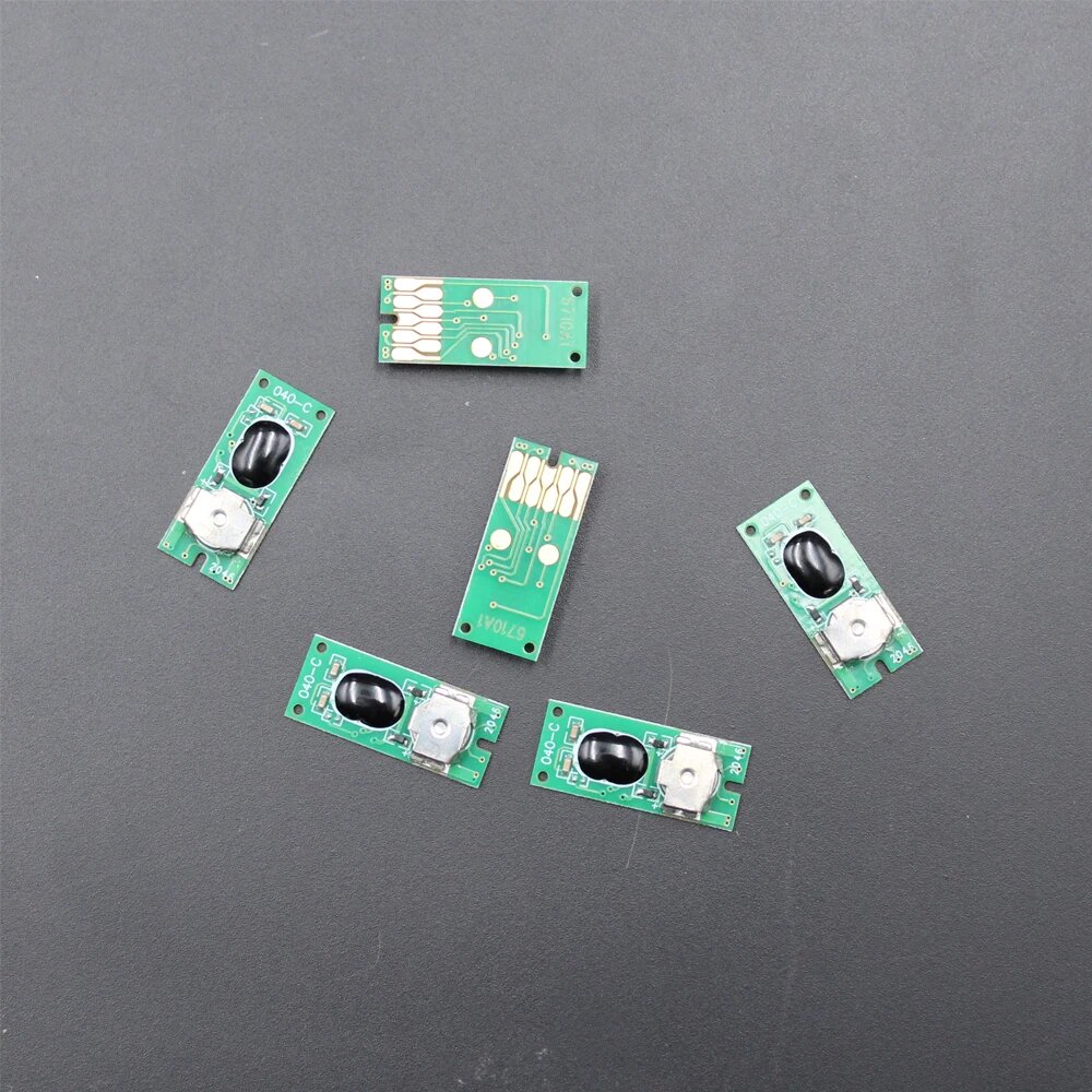 5 шт. x чип коробки обслуживания T6710 для EPSON WF 5110 5190 5620 5690 4630 4640 3520 3530 3540 WP 4010 4020 4530 4540 4590 M5190
