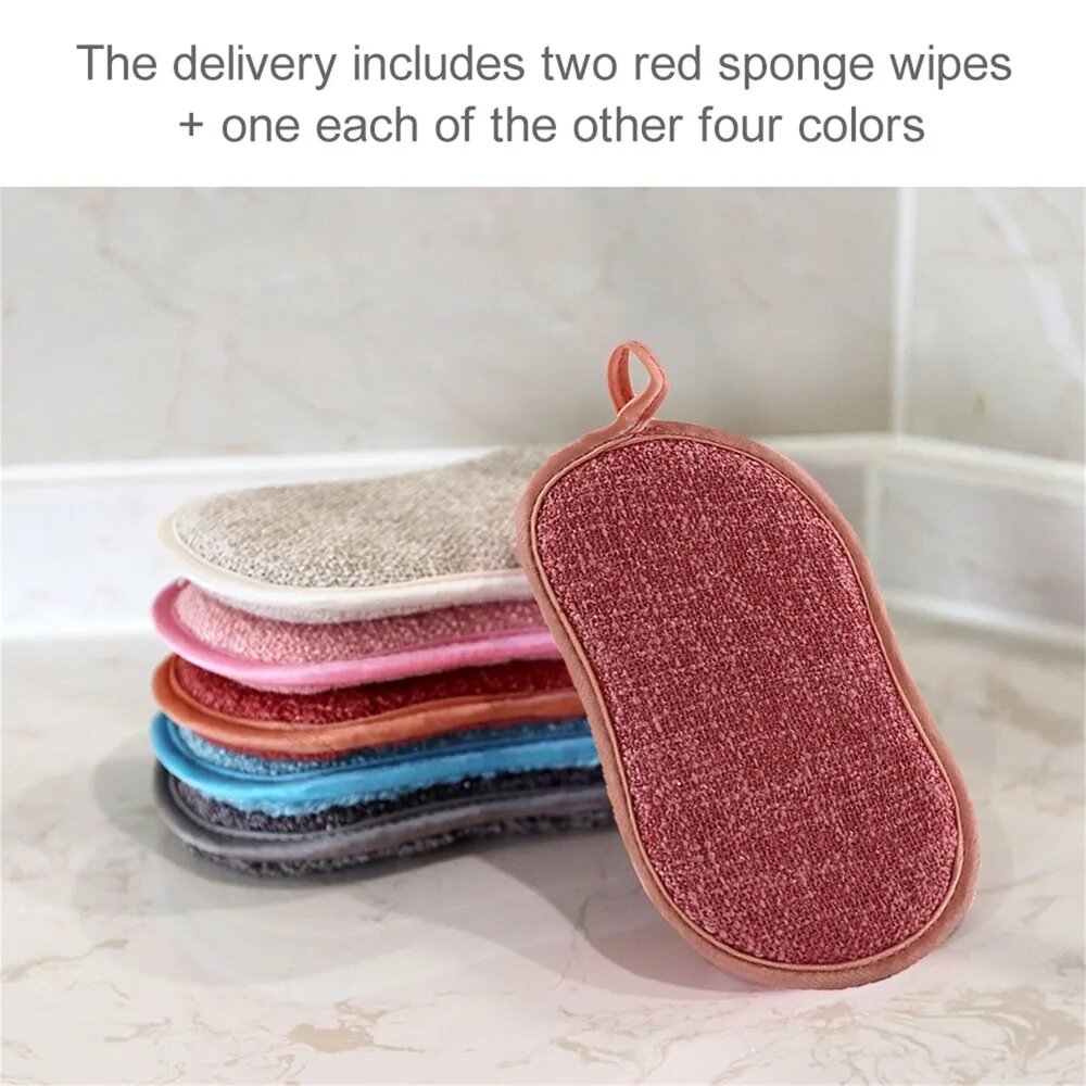 Губка ZZN251204502-RUl-LY1218, Нейлон, 6 шт.