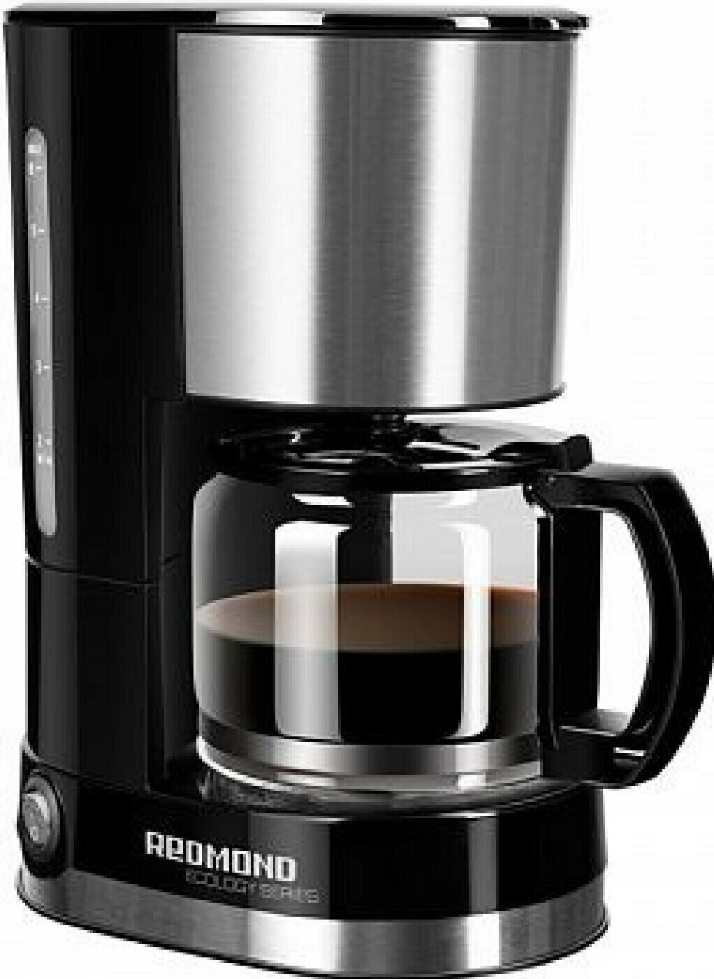 Кофеварка капельная REDMOND Кофеварка капельная Redmond RCM-M1507 600Вт черный/серебристый