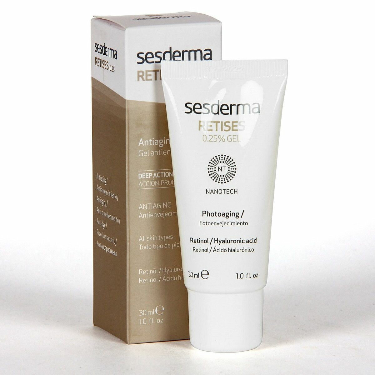 Sesderma RETISES 0.25% Gel - Гель омолаживающий, 30 мл