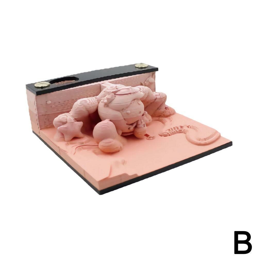 3D настольный блокнот из бумаги, поделки, подарки на новый год g1q8