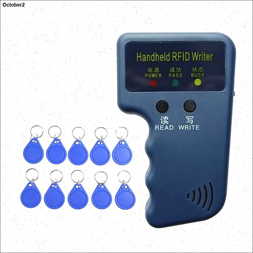 Дубликатор программатор домофонных ключей, брелоков (в комплекте 10 ключей)