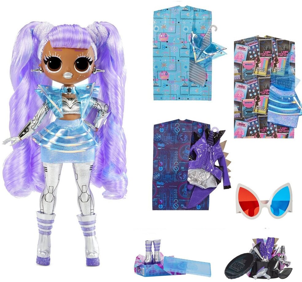 Кукла оригинал ОМГ Гамма Беби серия кино OMG Movie Magic Gamma Babe Fashion Doll Galaxy Gurl. 577898
