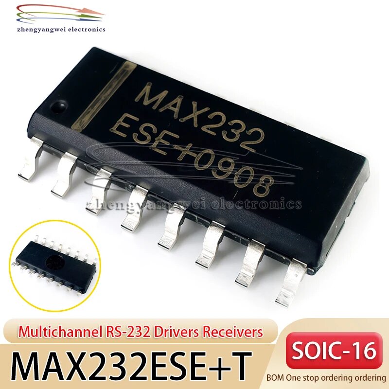 Набор из 10 микросхем MAX232ESE ZHENGYANGWEI ELECTRONICS