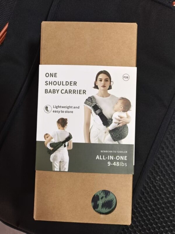 Простая переноска для малышей для прогулок, детские товары для путешествий, портативная переноска на плечо для детей постарше.