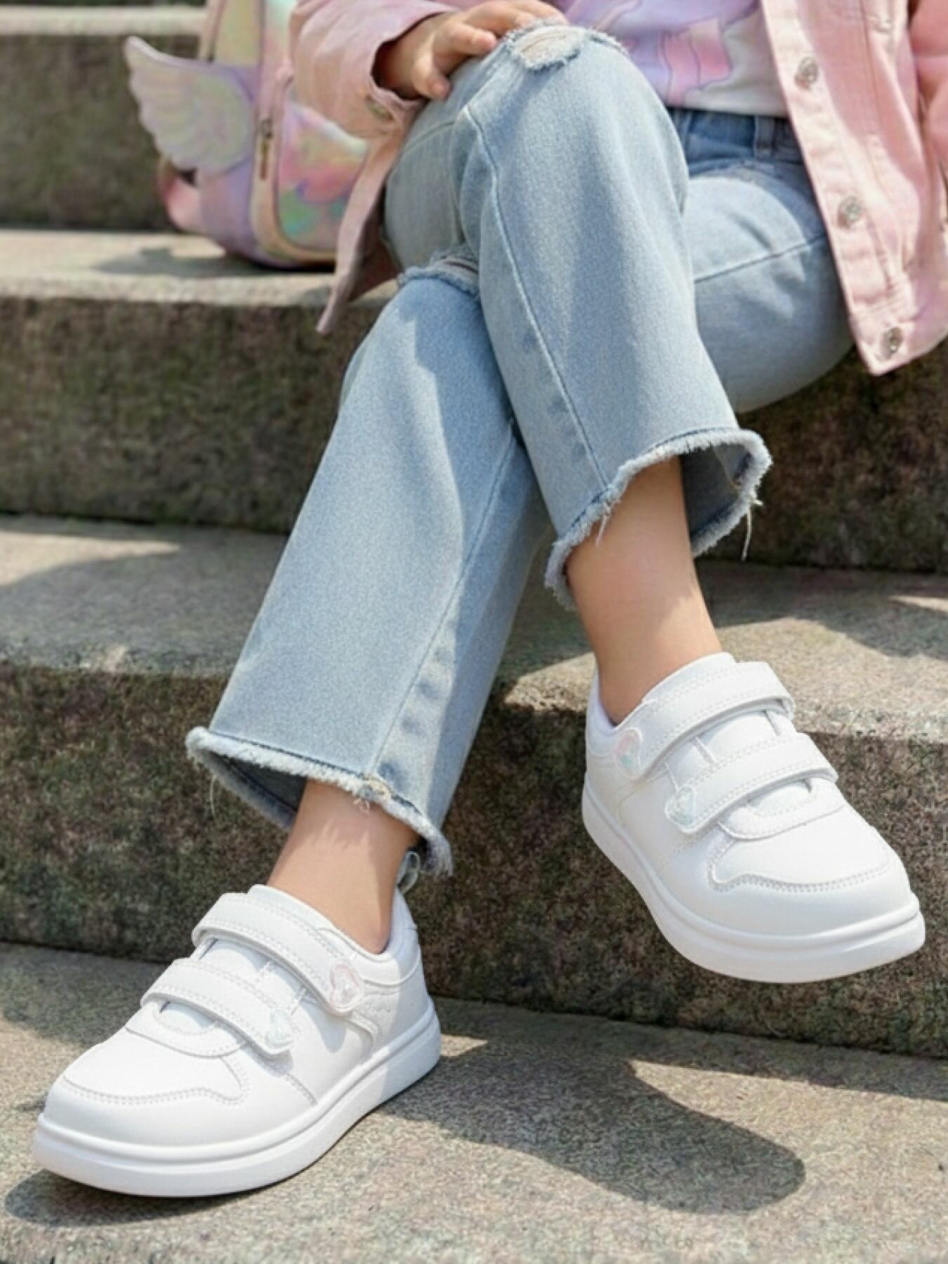 Кеды Кеды для девочек, kari, размер 32, цвет белый