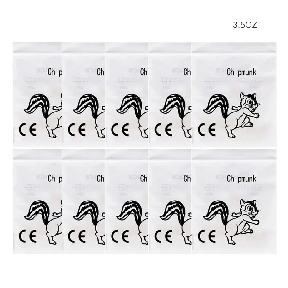 Эластичные резинки для брекетов DFDG 3.5/4.5/5.0/6.5 OZ 3.5 chipmunk yellow